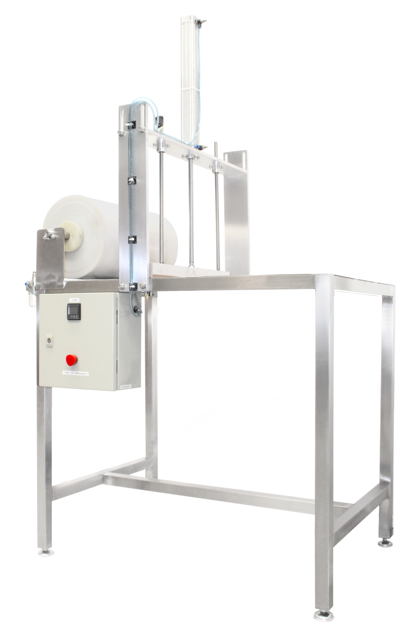 Emplayadora con túnel de calor. - Tratamiento de Agua Potable